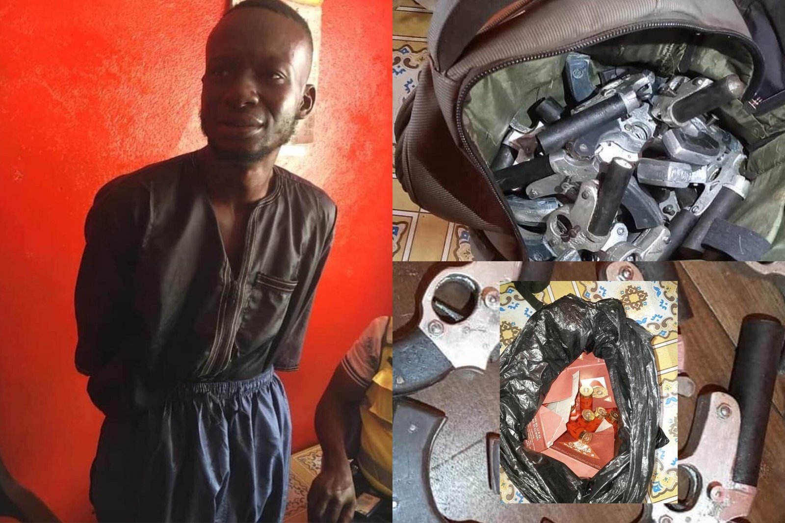 Police In Ganta Arrest Alleged Gun Smuggler. - Geez Liberia